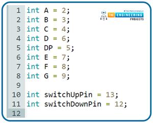 Up Down Counter using Arduino & 7-Segment Display - The Engineering ...