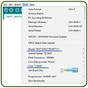 Reading Data from Firebase Database with ESP32 - The Engineering Projects