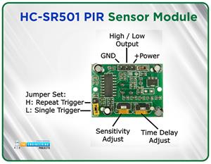 Interfacing PIR Motion Sensor and Raspberry Pi Pico Module with ...