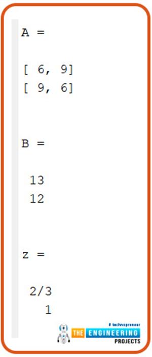 Introduction to Matrix in MATLAB - The Engineering Projects
