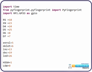 Interface a Fingerprint Sensor with Raspberry Pi 4 - The Engineering Projects