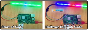 Interface a Ws2812 RGB with Raspberry Pi 4 - The Engineering Projects