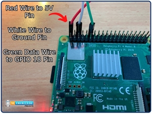 Interface a Ws2812 RGB with Raspberry Pi 4 - The Engineering Projects