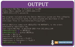 Interface BMP180 Air Pressure Sensor with Raspberry Pi 4 - The Engineering Projects