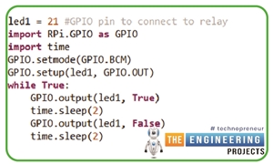 Interface a 4-Channel Relay with Raspberry Pi 4 - The Engineering Projects