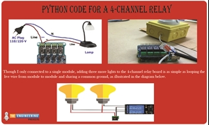 Interface a 4-Channel Relay with Raspberry Pi 4 - The Engineering Projects