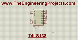 74LS138 - 3 to 8 Line Decoder IC | Datasheet, Working and Simulation ...
