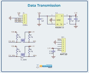 AHT10 high-precision Digital Temperature and Humidity Measurement ...
