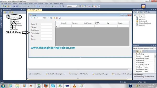 Create Database in Microsoft Visual Studio - The Engineering Projects
