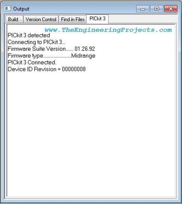 How to Burn MikroC code Using PICkit3 - The Engineering Projects