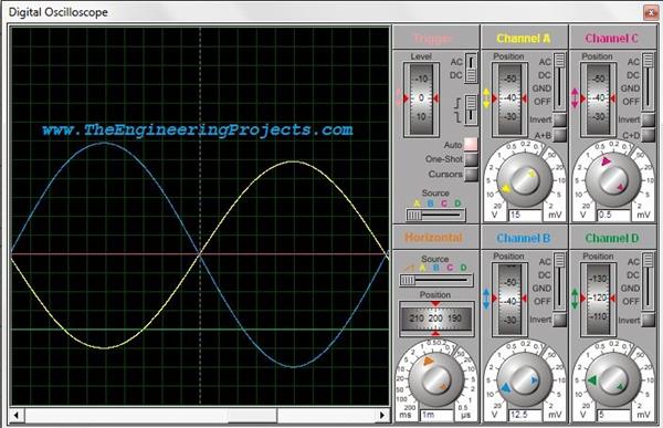 How To Use Oscilloscope in Proteus ISIS - The Engineering Projects How To Use Oscilloscope in Proteus ISIS - The Engineering Projects