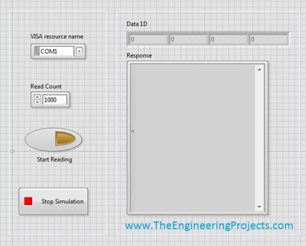 Get Continuous Data From COM Port in LabView - The Engineering Projects