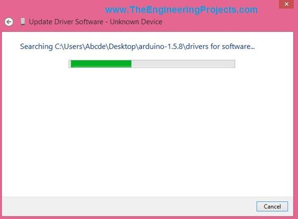Installation of Arduino driver in Windows - The Engineering Projects