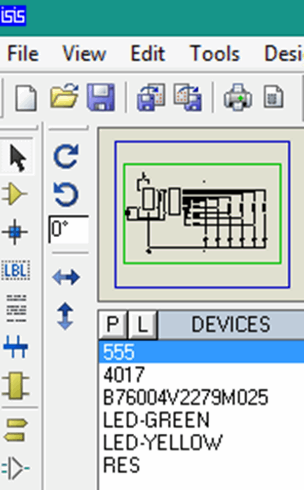 LED Blinking using 555 Timer - The Engineering Projects