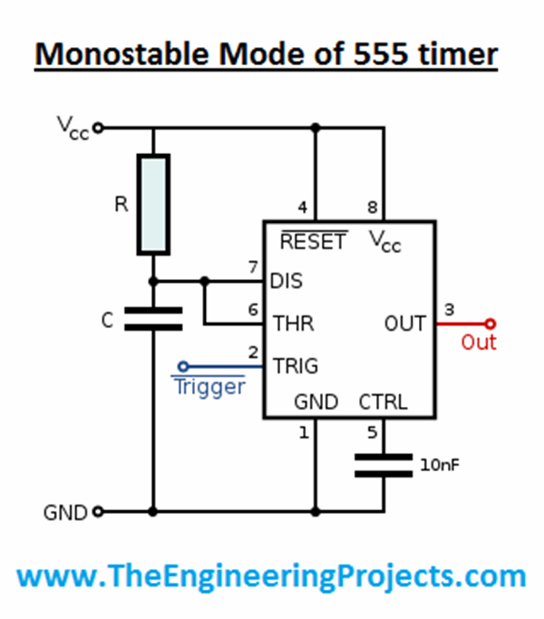 What is 555 Timer? - The Engineering Projects