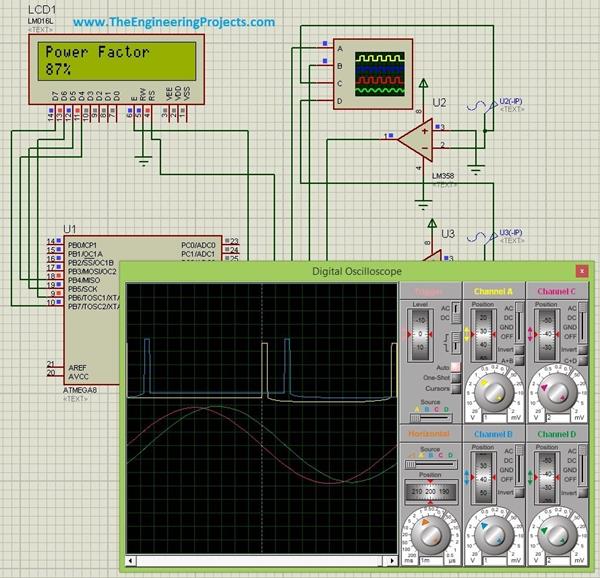 Power Factor Measurement Using Microcontroller - The Engineering Projects