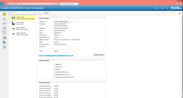 How to Configure NI MyRio on Wifi - The Engineering Projects