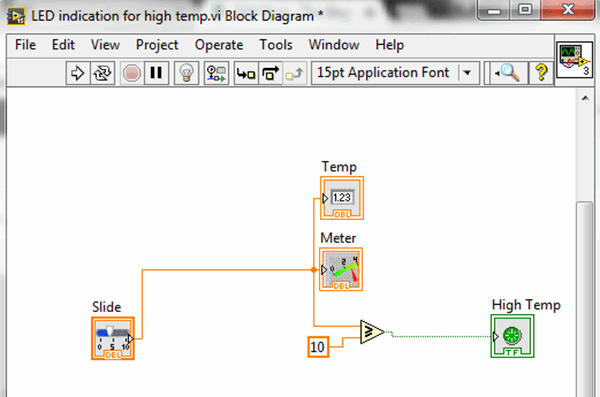 Temperature Sensing in LabVIEW - The Engineering Projects