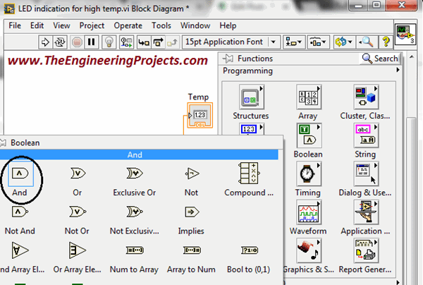 Temperature Sensing in LabVIEW - The Engineering Projects