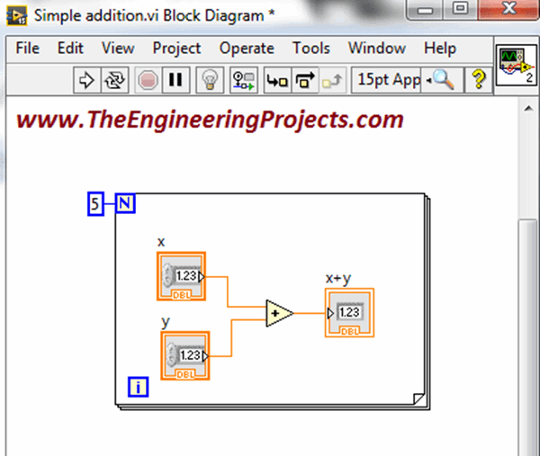 Creating First Project Using Labview Programming The Engineering Projects