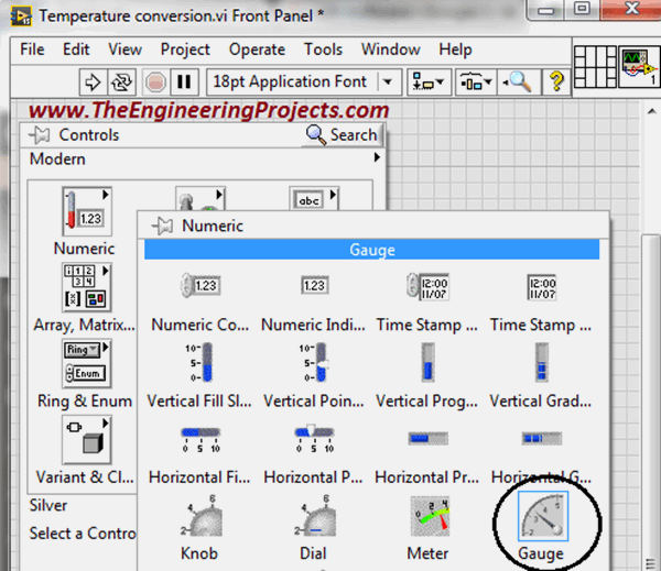 Temperature Conversion in LabVIEW - The Engineering Projects