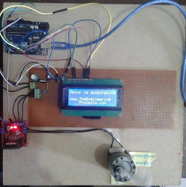 DC Motor Speed Control using Arduino - The Engineering Projects