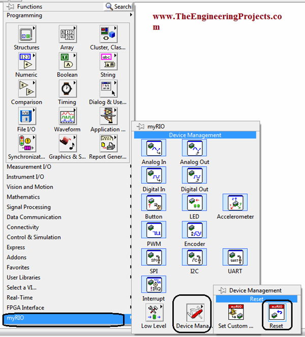 Creating First Program with myRIO - The Engineering Projects