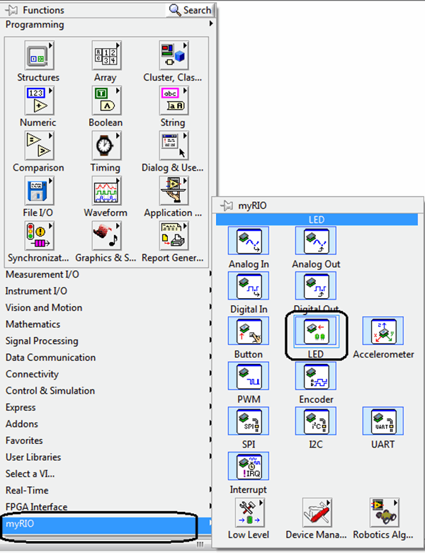 Creating First Program with myRIO - The Engineering Projects