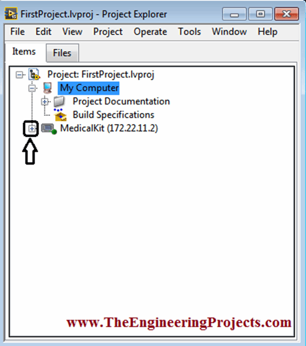 Creating First Program with myRIO - The Engineering Projects