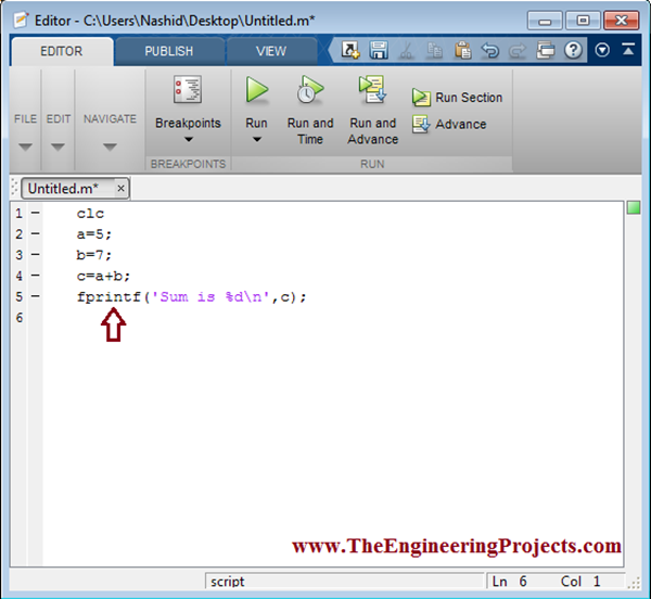 How to use Print MATLAB - The Engineering Projects