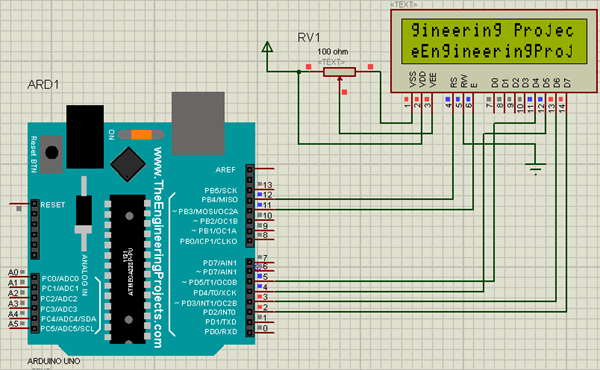 LCD Interfacing with Microcontrollers - The Engineering Projects