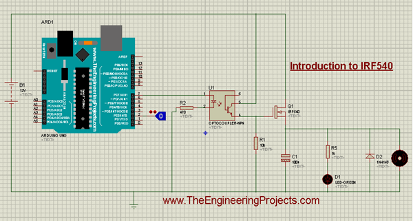 Introduction to IRF540 - The Engineering Projects