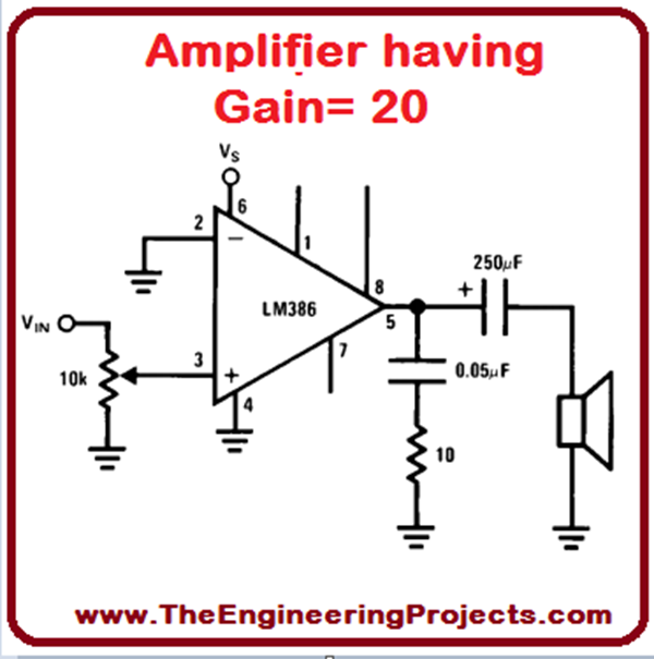 Introduction to LM386 - The Engineering Projects Introduction to LM386 - The Engineering Projects
