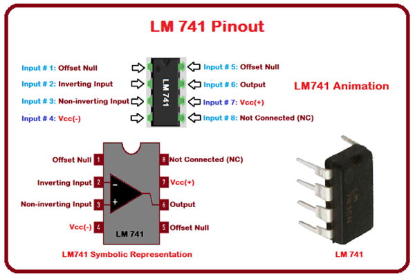 Introduction to LM741 - The Engineering Projects