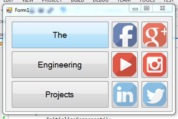 C# Button Control - The Engineering Projects