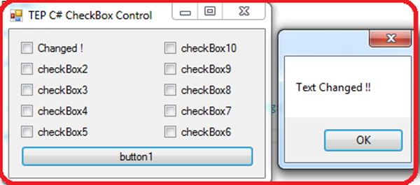 C# CheckBox Control - The Engineering Projects