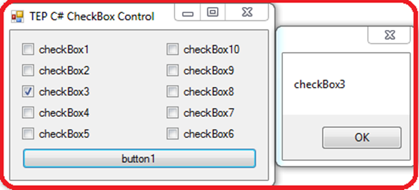C# CheckBox Control - The Engineering Projects