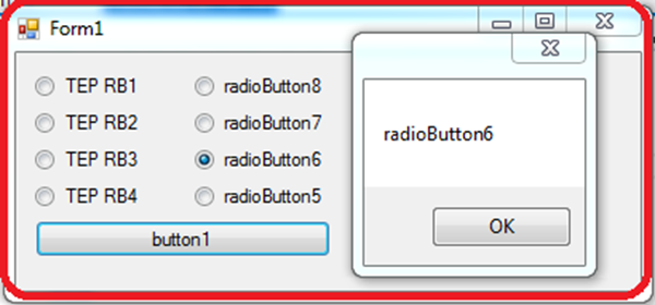 C# RadioButton Control - The Engineering Projects