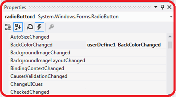C# RadioButton Control - The Engineering Projects