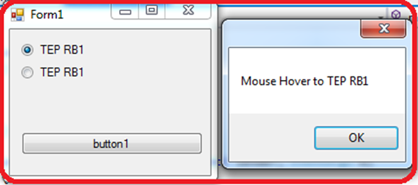 C# RadioButton Control - The Engineering Projects