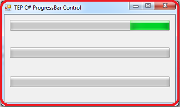 C# ProgressBar Control - The Engineering Projects