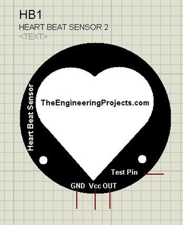 Heart Beat Sensor Library V2.0 for Proteus - The Engineering Projects