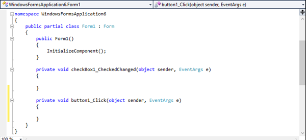 C# CheckBox Control - The Engineering Projects
