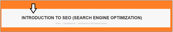 Introduction to SEO (Search Engine Optimization) - The Engineering Projects
