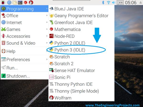 LED Blinking using Raspberry Pi 3 - The Engineering Projects