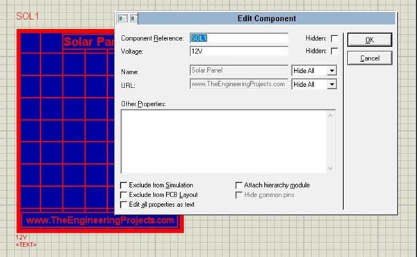 Solar Panel Library for Proteus - The Engineering Projects