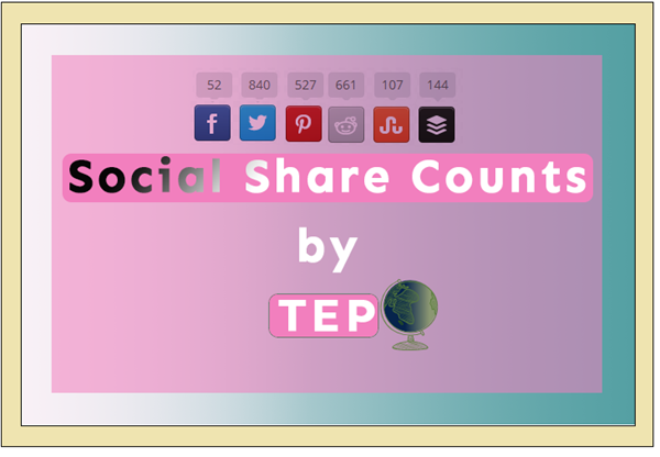 Social Share Counter by TEP - The Engineering Projects