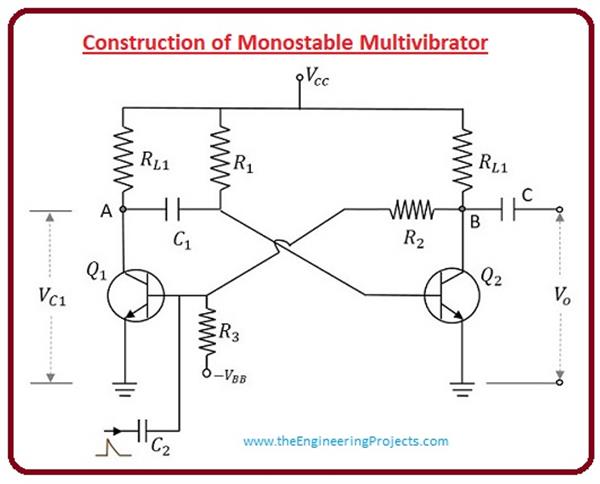 What is Monostable Multivibrator - The Engineering Projects