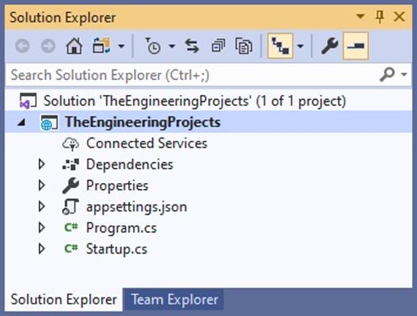 Create First Web Application in ASP.NET Core - The Engineering Projects