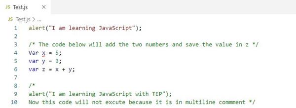 Basic Syntax And Rules In JavaScript - The Engineering Projects